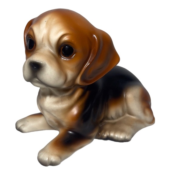 Art | Vintage Ceramic Beagle Puppy Figurine | Poshmark